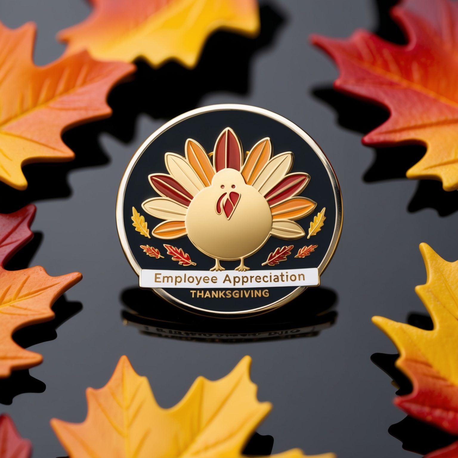 Foster Workplace Gratitude: Custom Thanksgiving Pins for Employee ...